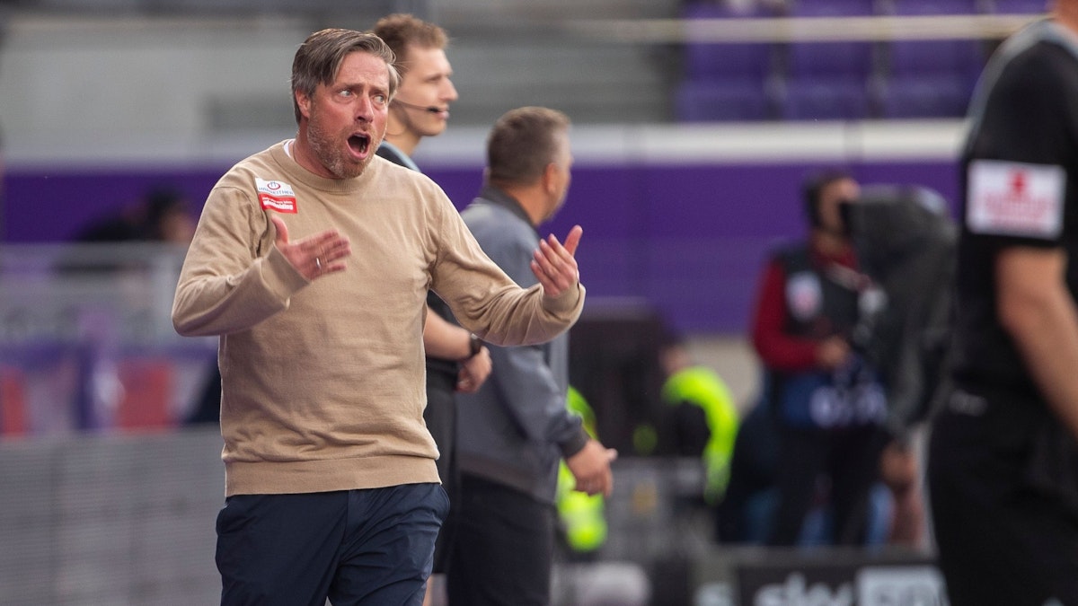 Noch vor Play-off – Austria-Coach Wimmer droht sofortiges Aus | Heute.at