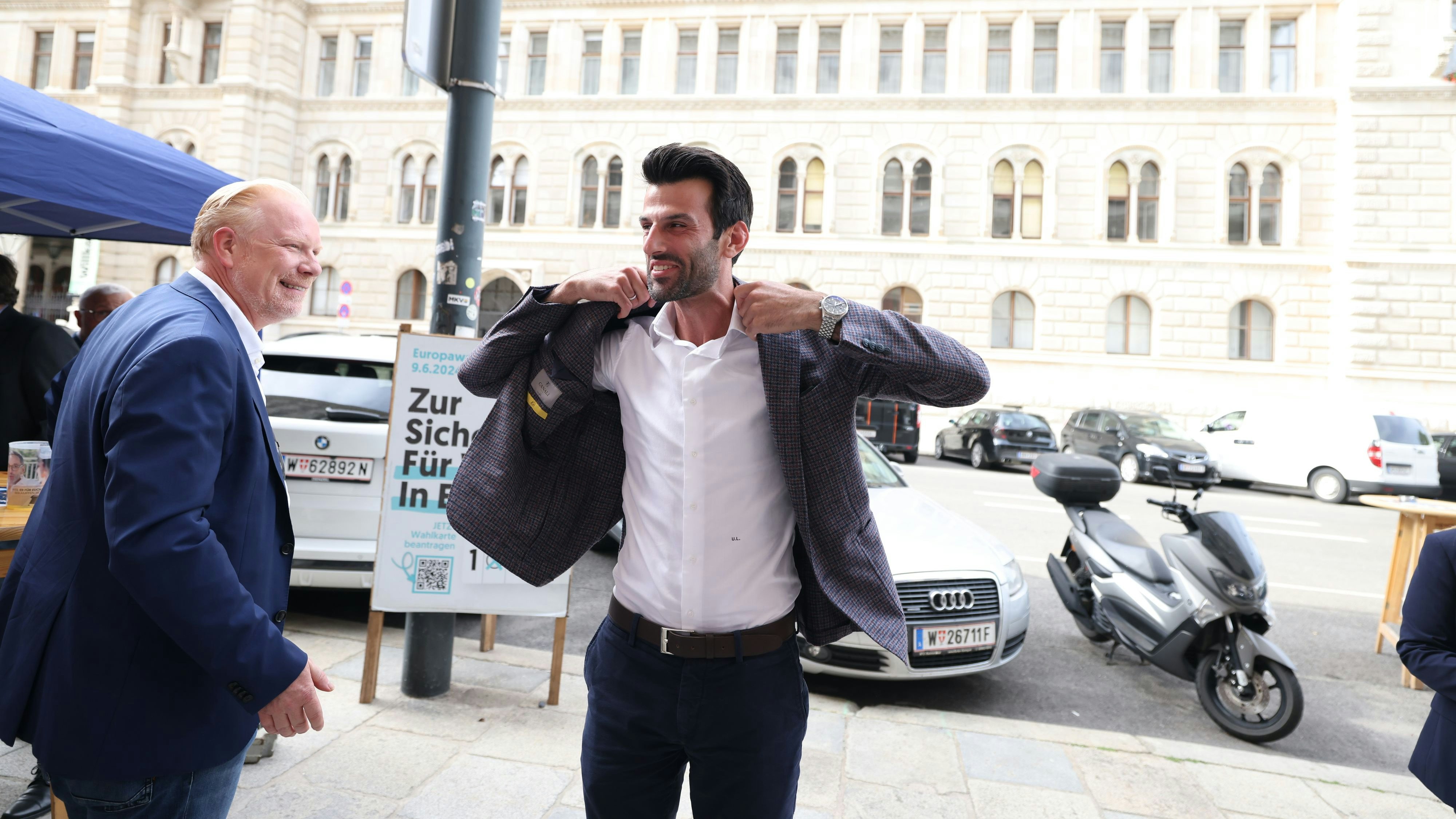 Udo Landbauer zeigt sich über Ergebnis erfreut | Heute.at