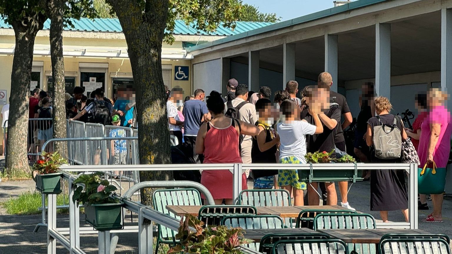 Riesenansturm auf Wiener Freibad | Heute.at