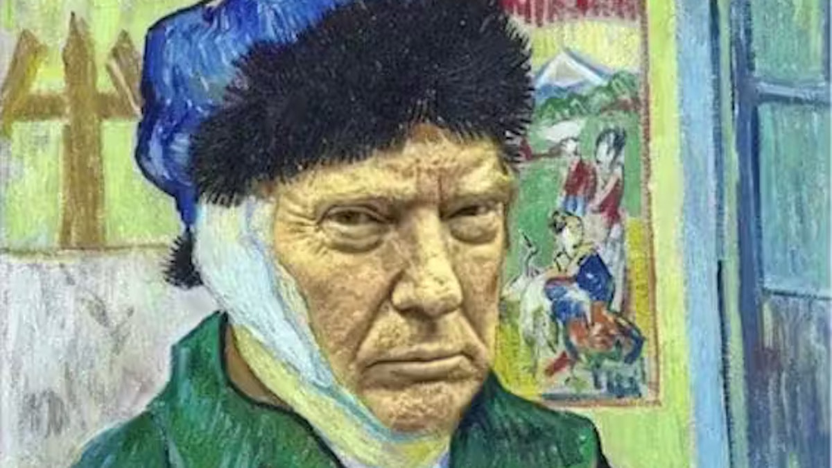 Social-Media-Trend – "Trump van Gogh": Darum geht dieses Meme jetzt ...