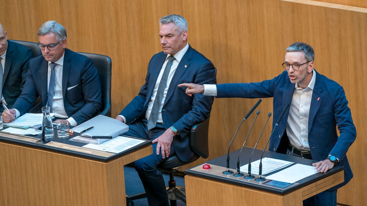 "Undemokratische Packelei" – "Nehammer der Schmähtandler" – Kickl wütet gegen ÖVP | Heute.at
