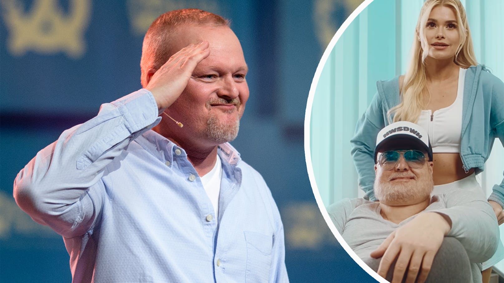 Neues Video – Neue Zähne, lange Haare! So sieht Stefan Raab jetzt aus ...