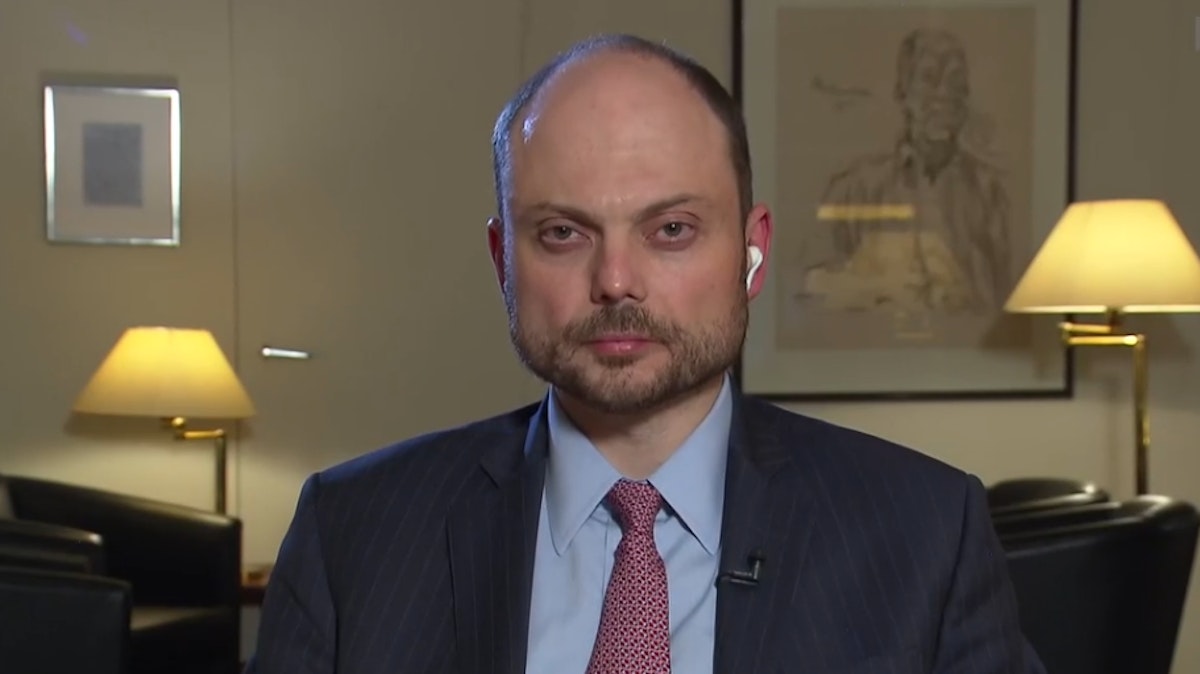 Wladimir Kara-Mursa – "Wladimir Putin ist ein Krimineller, ein Mörder ...