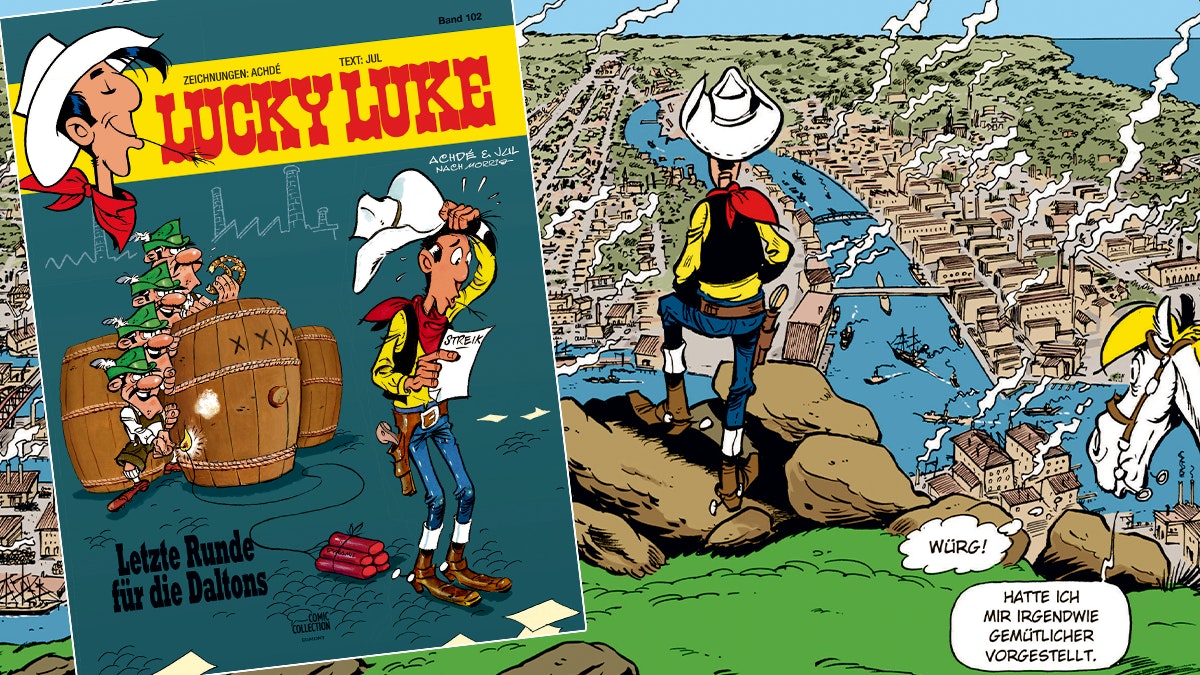 "Letzte Runde für die Daltons" – Lucky Luke reitet wieder – erster ...