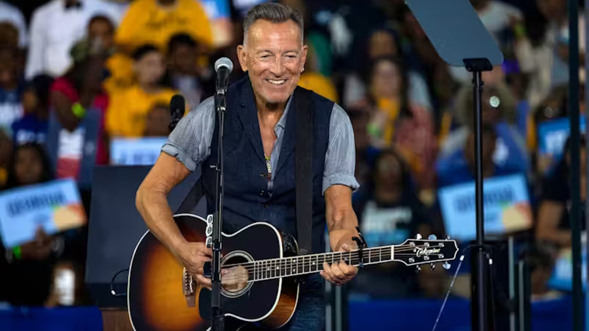 Auftritt für Kamala Harris – Bruce Springsteen warnt vor ...