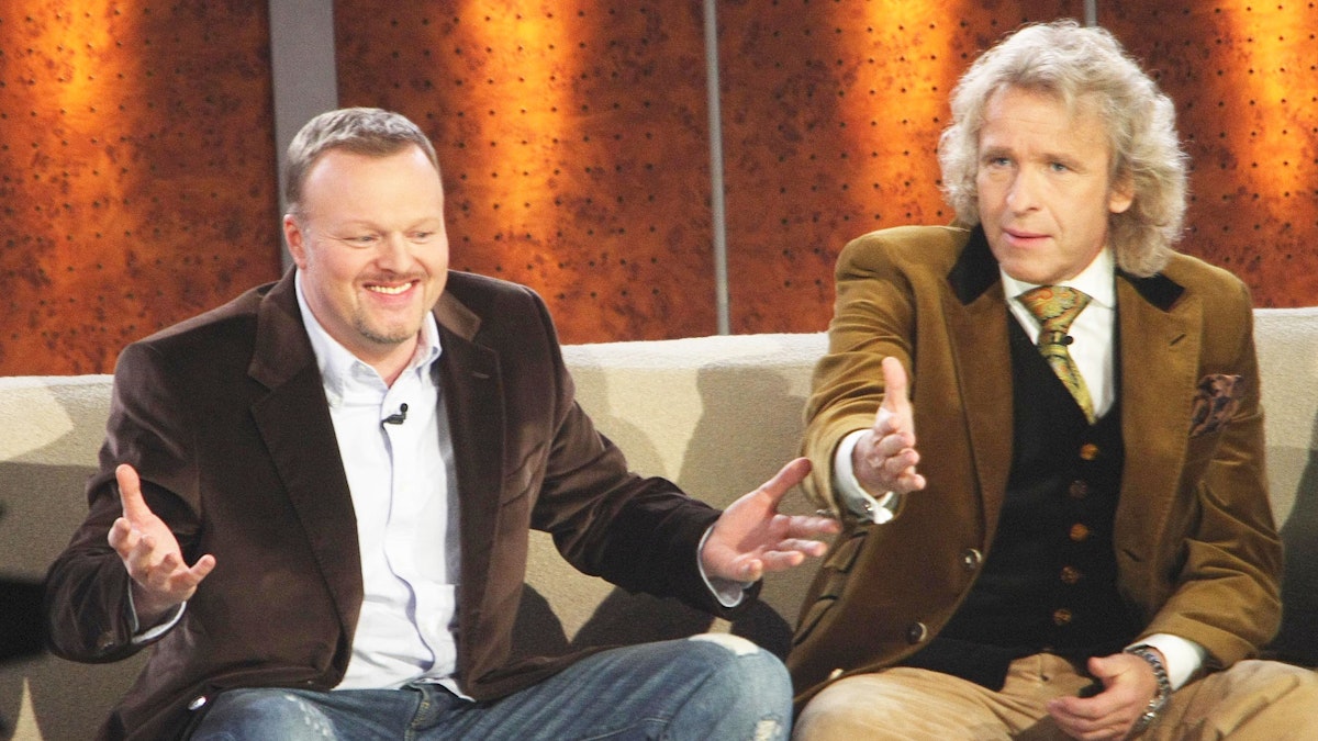 Sie kennen sich seit Jahren – Neuer Job! Raab holt Gottschalk zurück ins Fernsehen | Heute.at