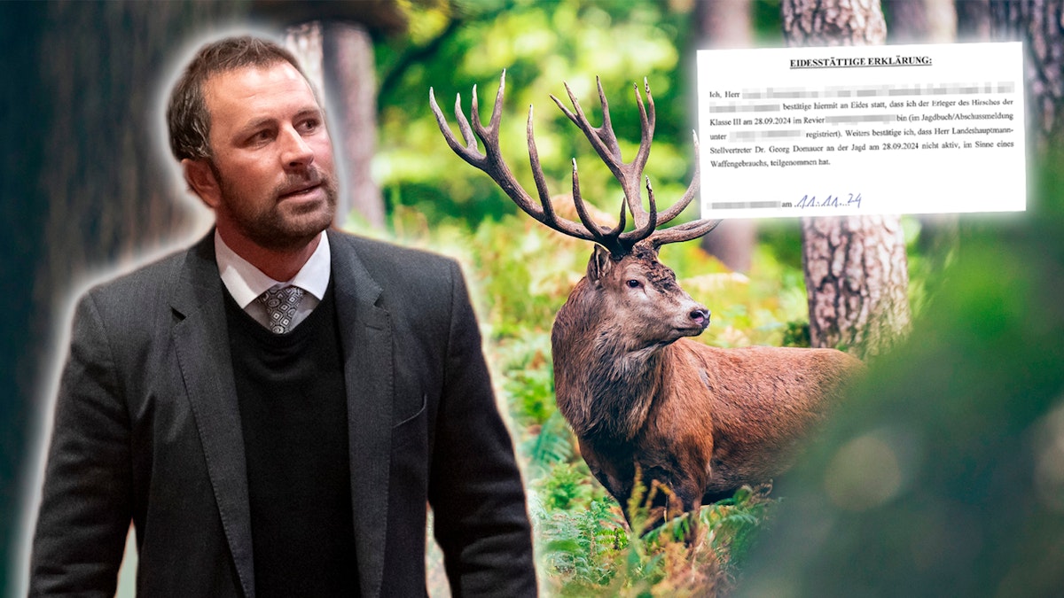 Dokumente aufgetaucht – Dornauer auf Jagd mit Benko – jetzt meldet sich ...