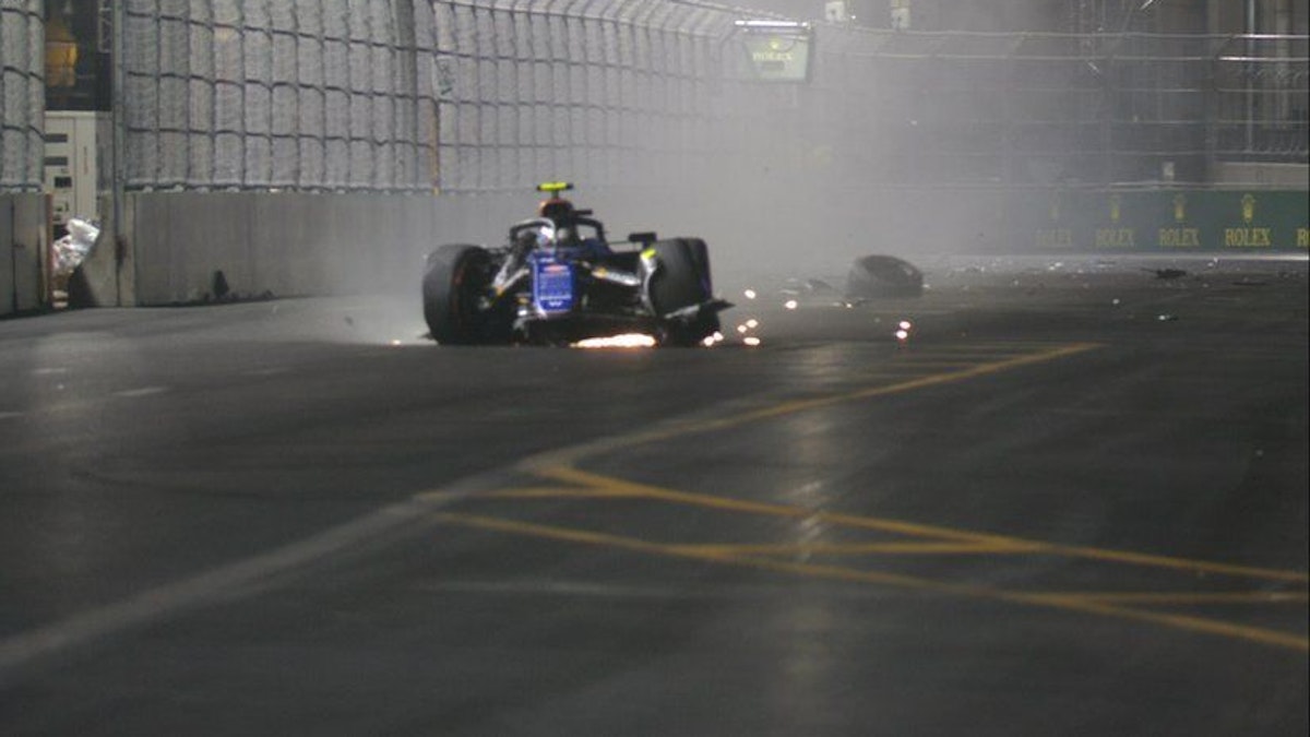 Formel 1 – Heftiger Crash! Rote Flagge im Las-Vegas-Qualifying | Heute.at