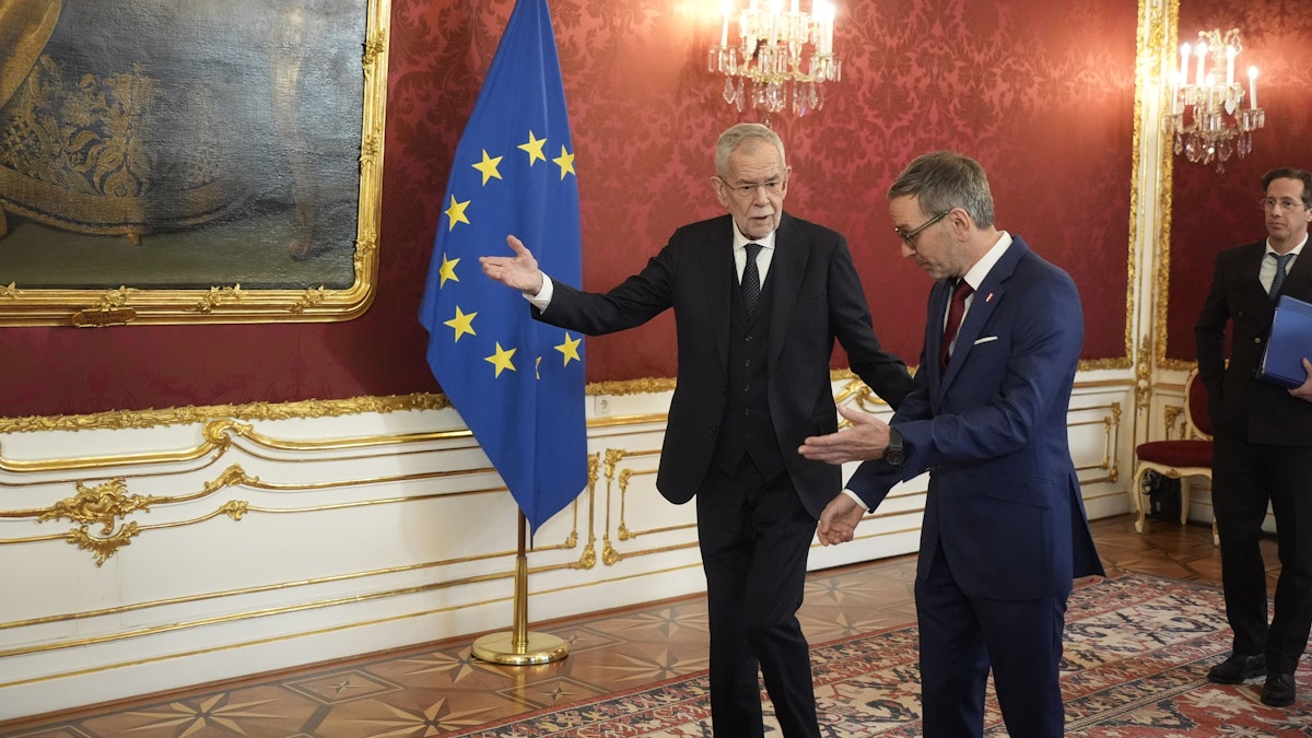 Suche nach neuer Koalition – Nun fix! VdB gibt Kickl Auftrag zur Regierungsbildung | Heute.at