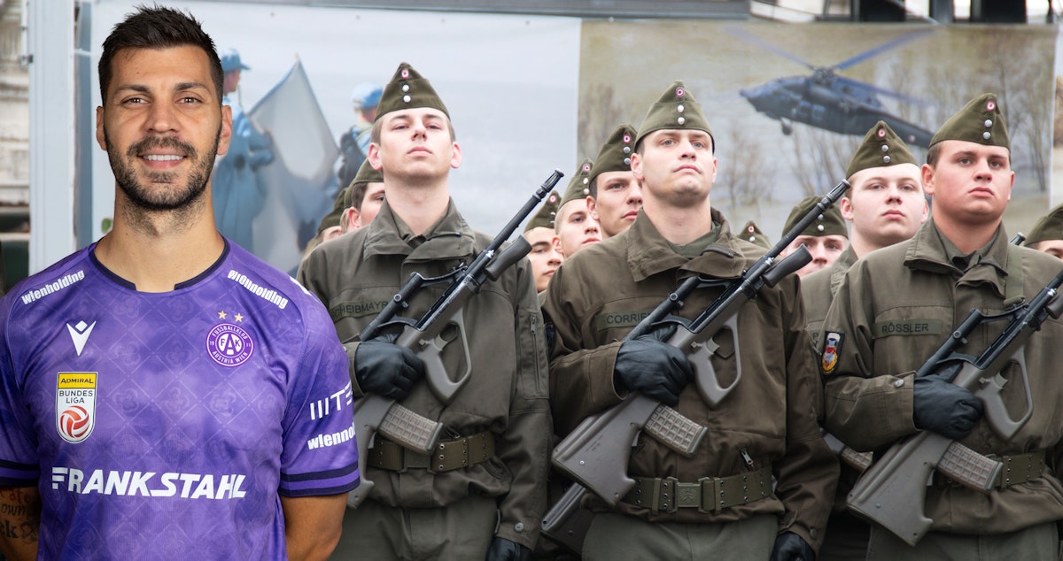 Kicker rückt ein – Habt Acht! Austria-Star Dragovic nach Derby zum Heer ...