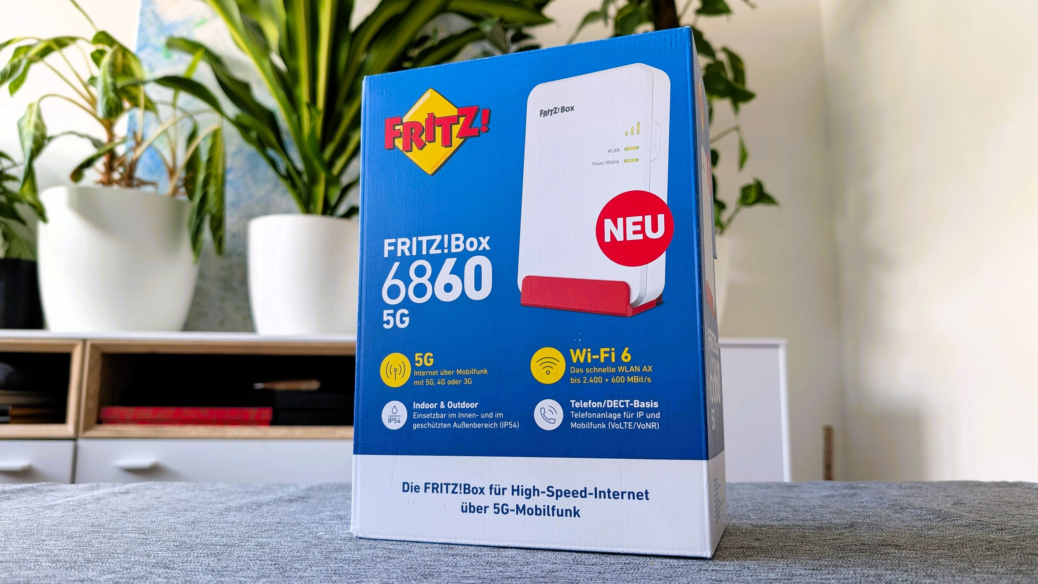 Fritz!Box 6860 5G im Test – 5G für drinnen und draußen | Heute.at