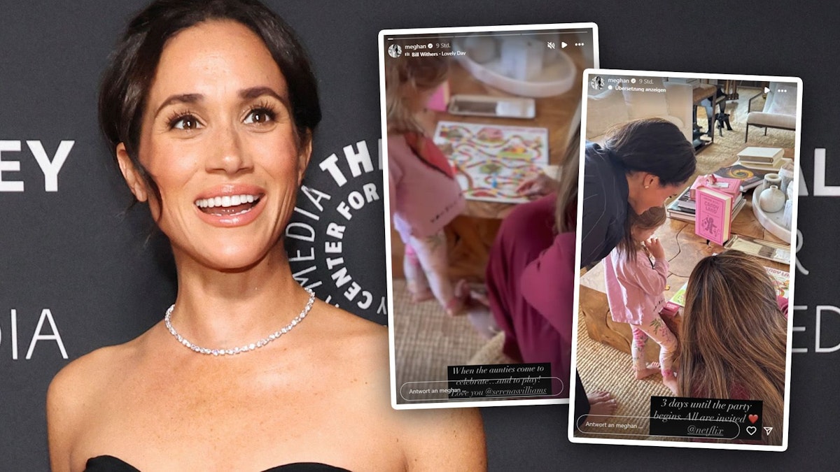 Aufmerksamkeit durch Tochter – Meghan zeigt Lilibet! Nutzt sie ihre ...