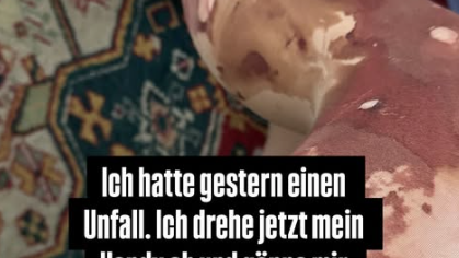 Lydia Kelovitz ist stark gestürzt | Heute.at