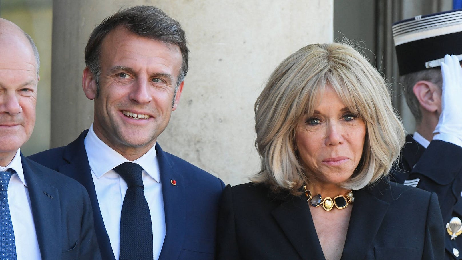 Frankreichs First Lady – Seltener Anblick: Brigitte Macron zeigt ihre ...