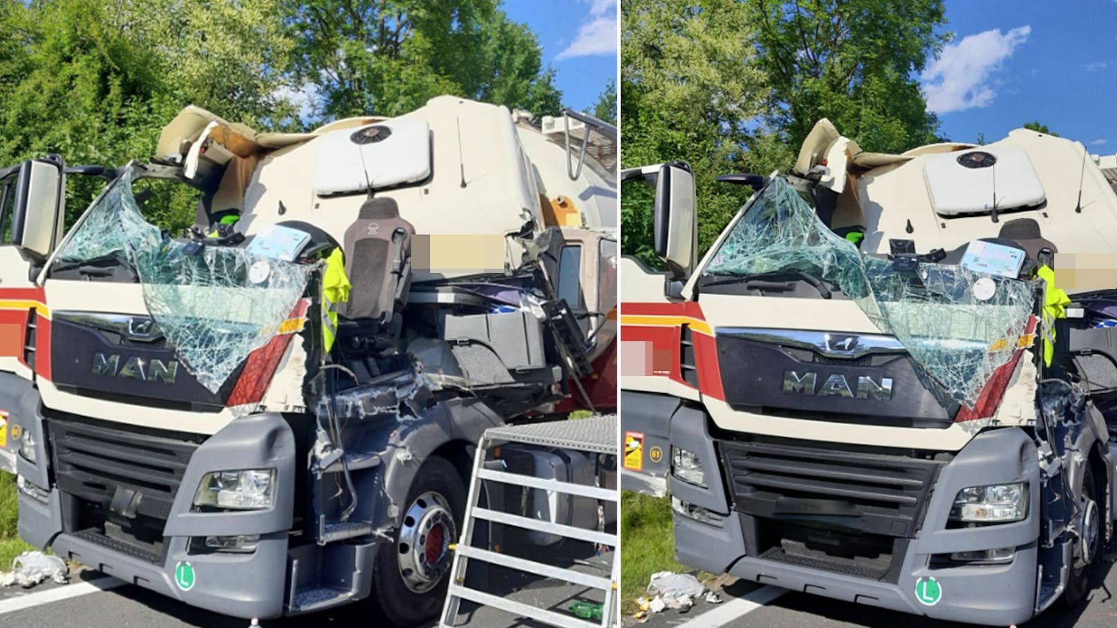 Einsatz auf A2 nach Italien – Schwerer Lkw-Crash! Südautobahn komplett gesperrt | Heute.at