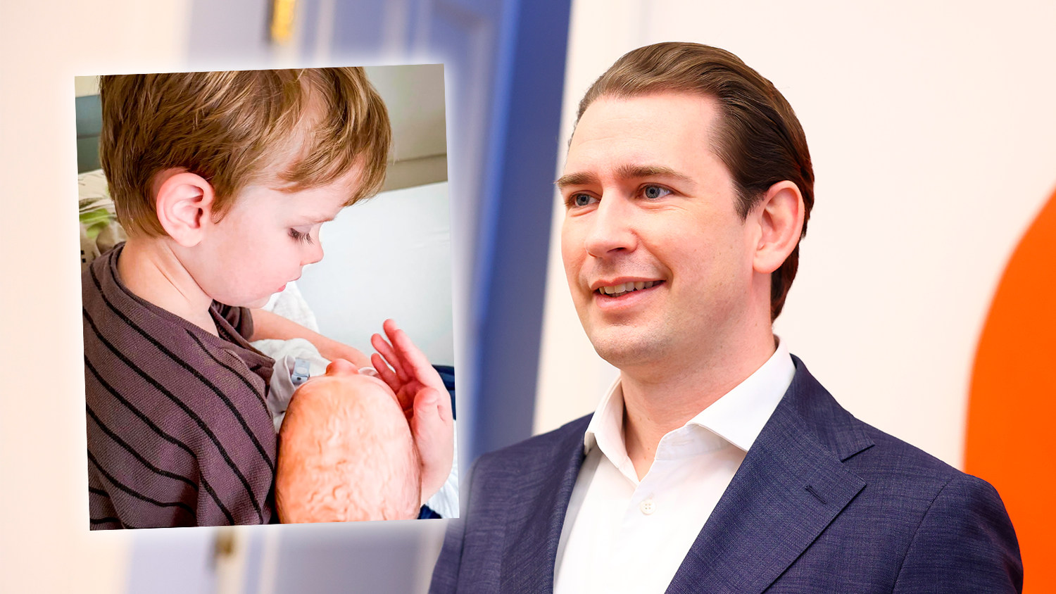 Es ist ein... – Baby-Glück bei Altkanzler Kurz – zweites Kind ist da ...