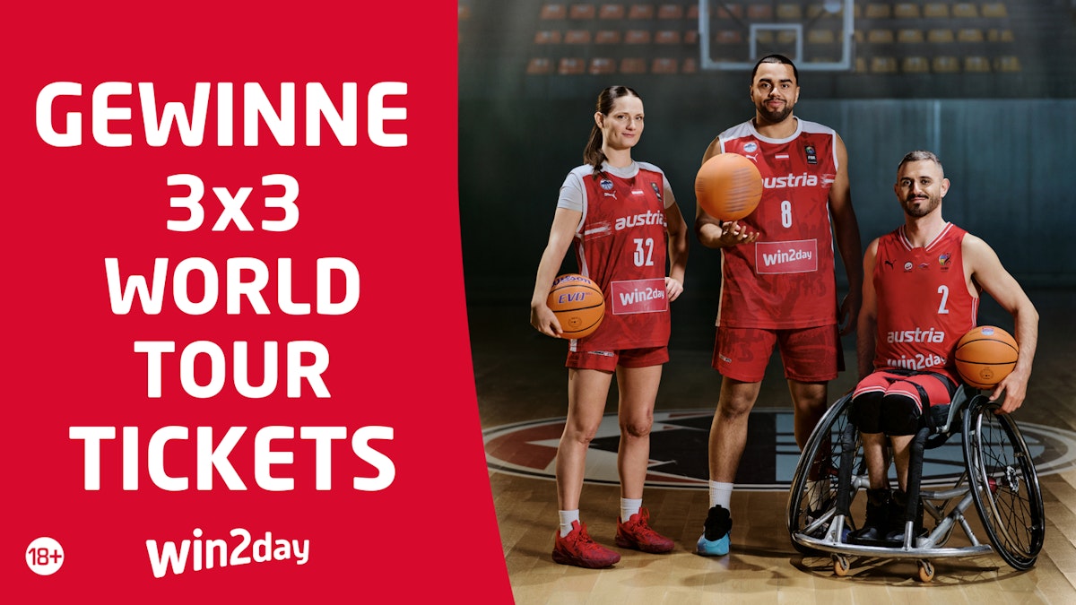 12. bis 15. Juni: – VIP-Tickets fürs 3x3-Spektakel in Wien gewinnen ...