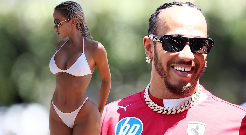 Neue Freundin? – Hamilton kuschelt nach Rennen mit Model in Monaco | Heute.at