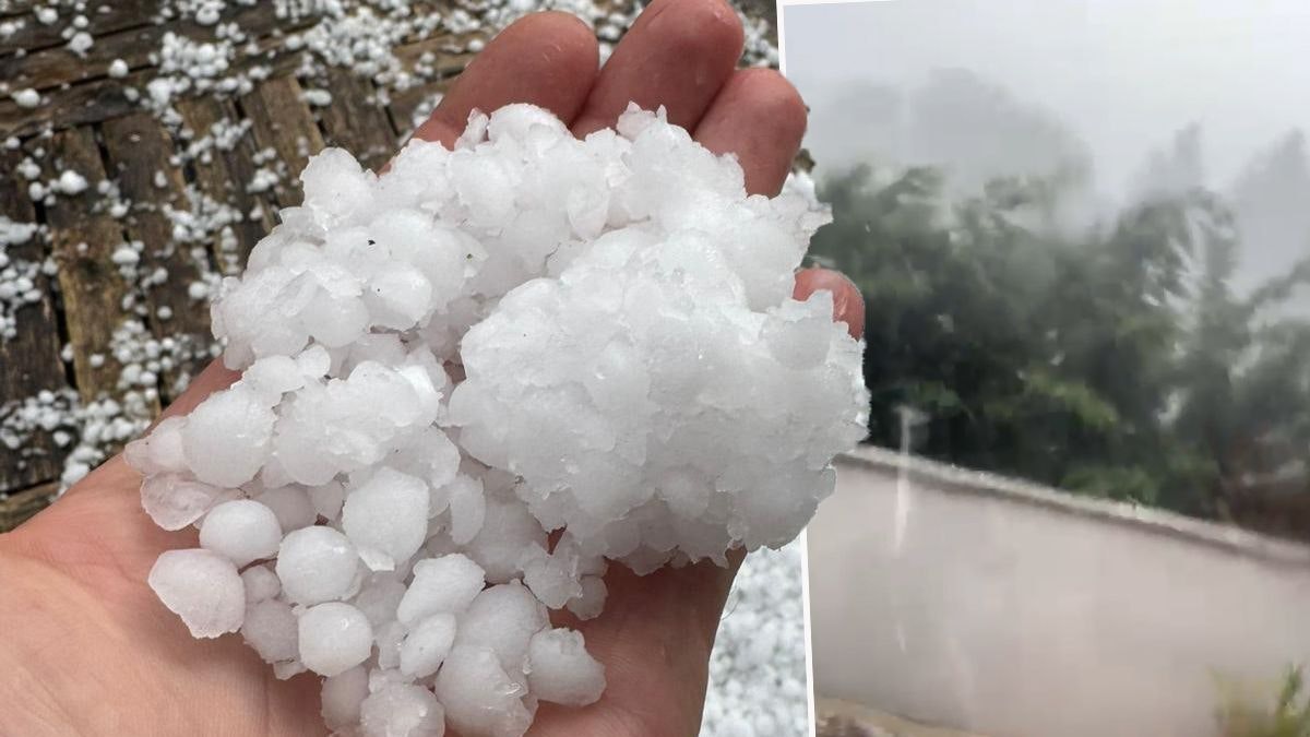 Sturm-Chaos in Österreich – Hagelsturm wütet wie wild – Familien in NÖ ...