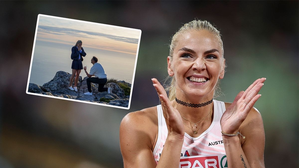 Romantische Kulisse – "Ja"-Wort gegeben! Leichtathletik-Star Dadic ...