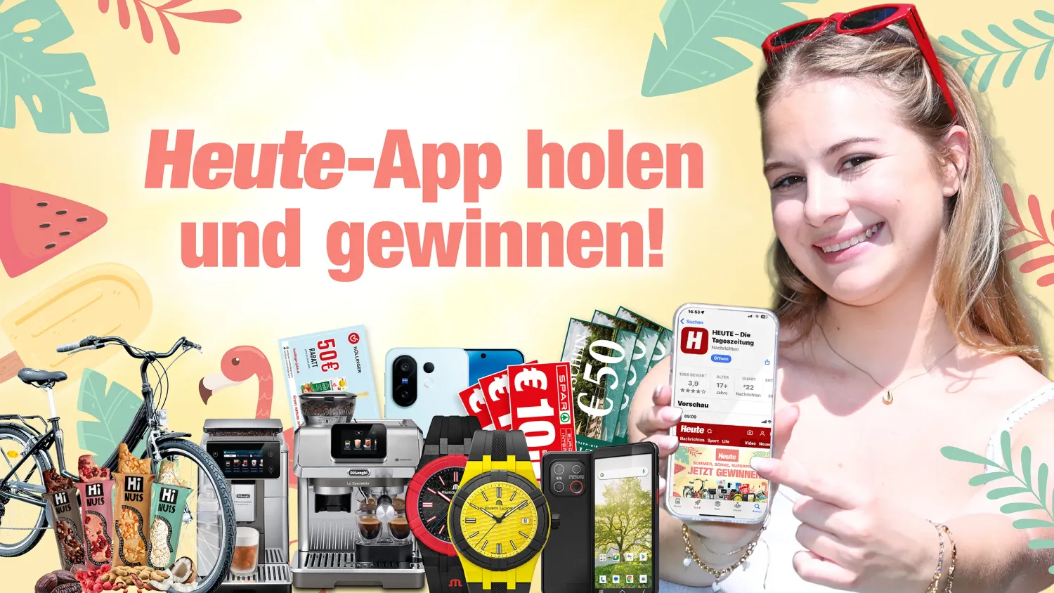 Handys, Gutscheine & Co. – "Heute"-App downloaden – und tolle Preise ...