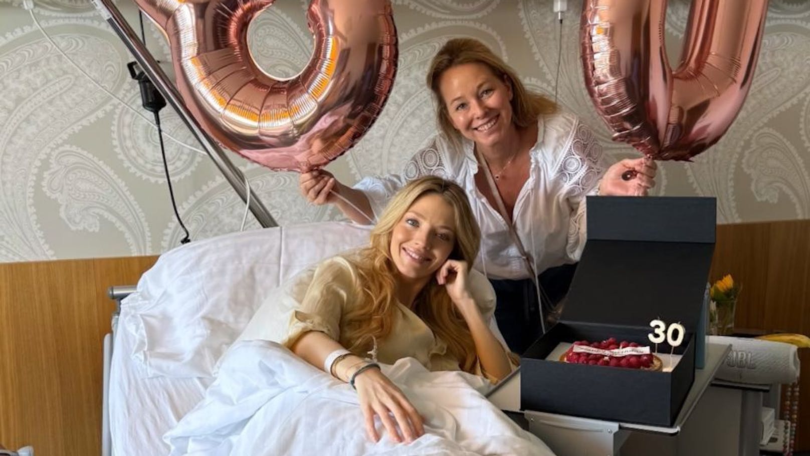 Am 30. Geburtstag – Trotz Spitalaufenthalt – Mama überrascht Chiara ...