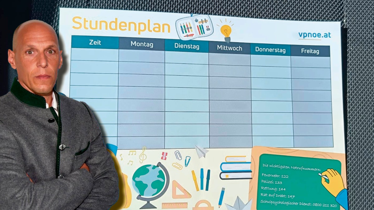 Scharfe Kritik der FPÖ – Mutter sauer: "Kind kam mit ÖVP-Stundenplan ...