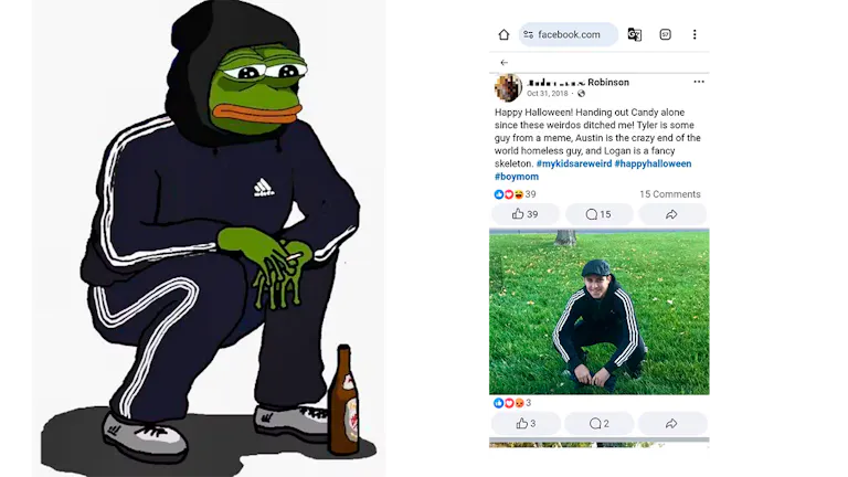 Laut verschiedenen Kommentatoren online ist das (links) ein berühmtes ...
