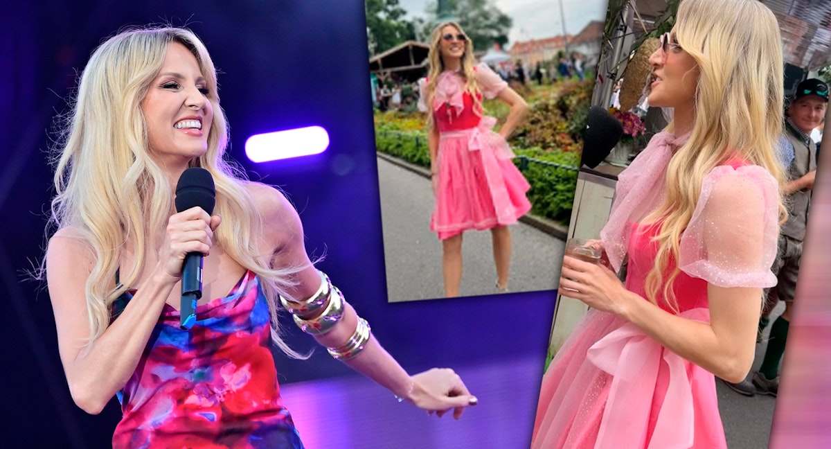 Jetzt ist es klar – Dirndschleife links: Melissa löst Liebes-Diskussion aus | Heute.at