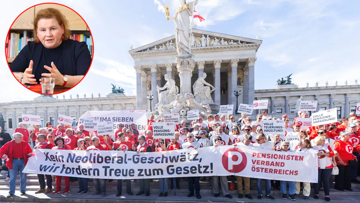 Barbara Teiber im "Heute"-Talk – Länger arbeiten? Gewerkschafts-Chefin ...