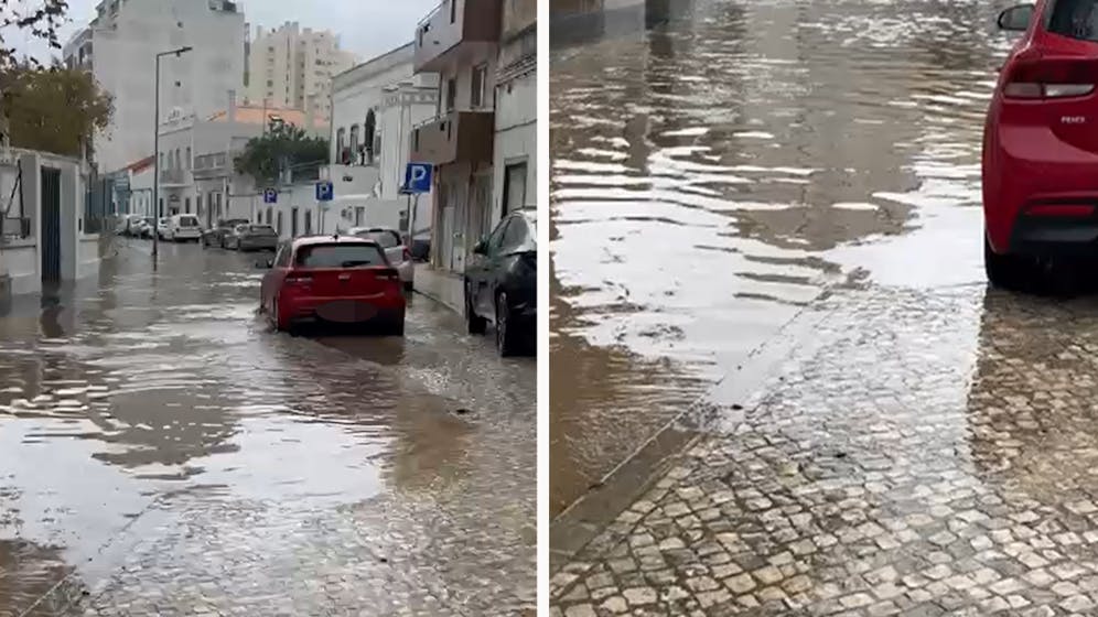 In Portugal wüten derzeit heftige Unwetter. | Heute.at