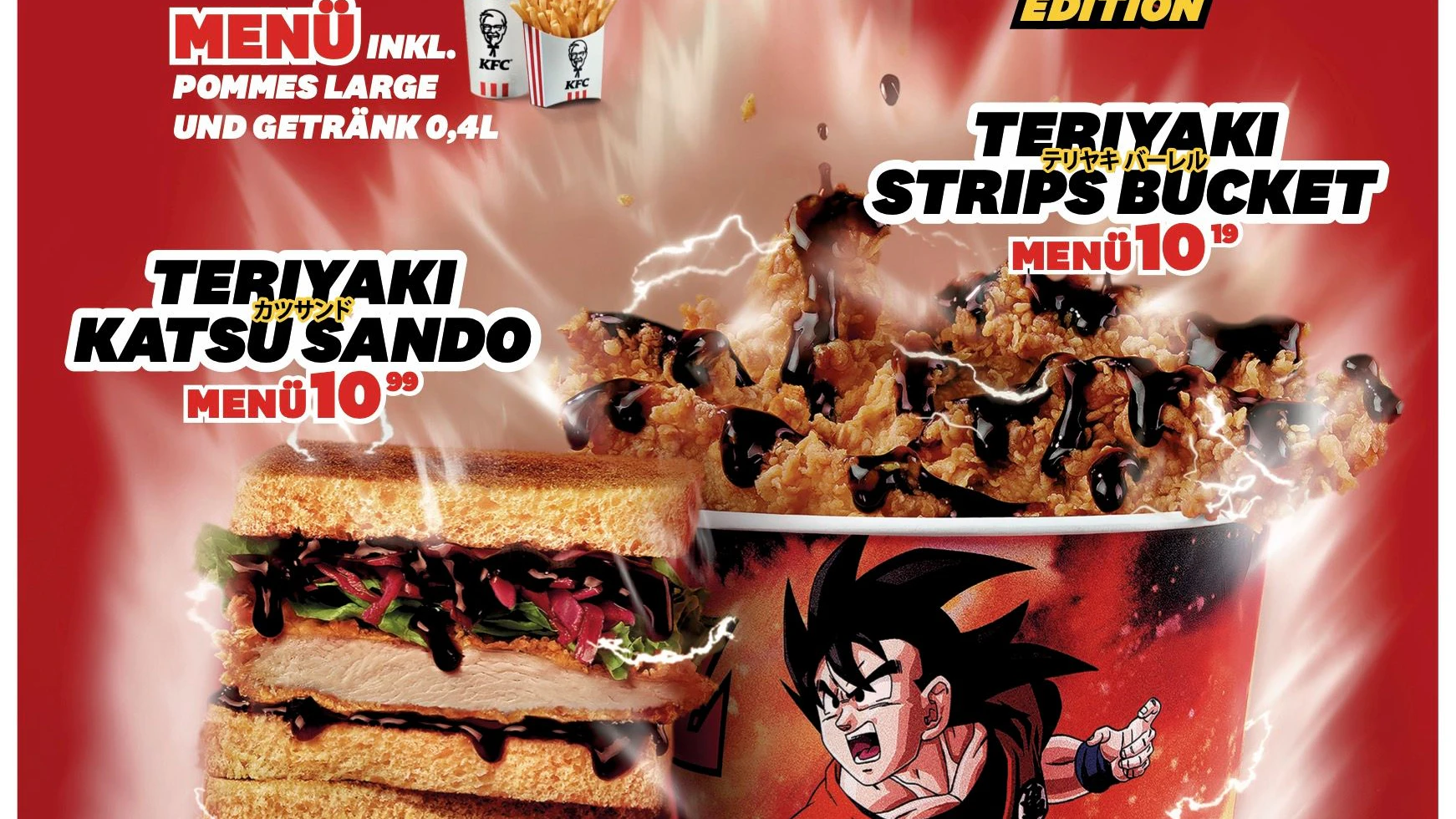 Limited Edition: KFC x Dragon Ball Z | Heute.at