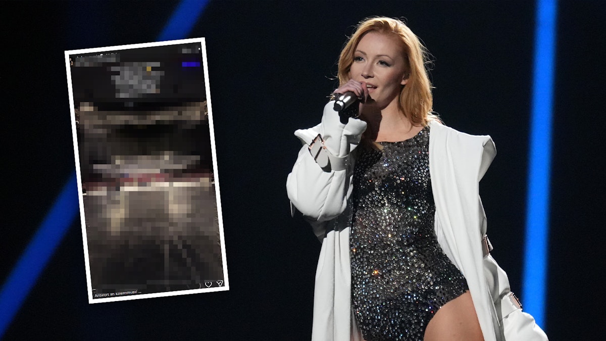 "Verrückt, wenn man bedenkt.." – ESC-Proben! Kaleen gibt "seltenen ...