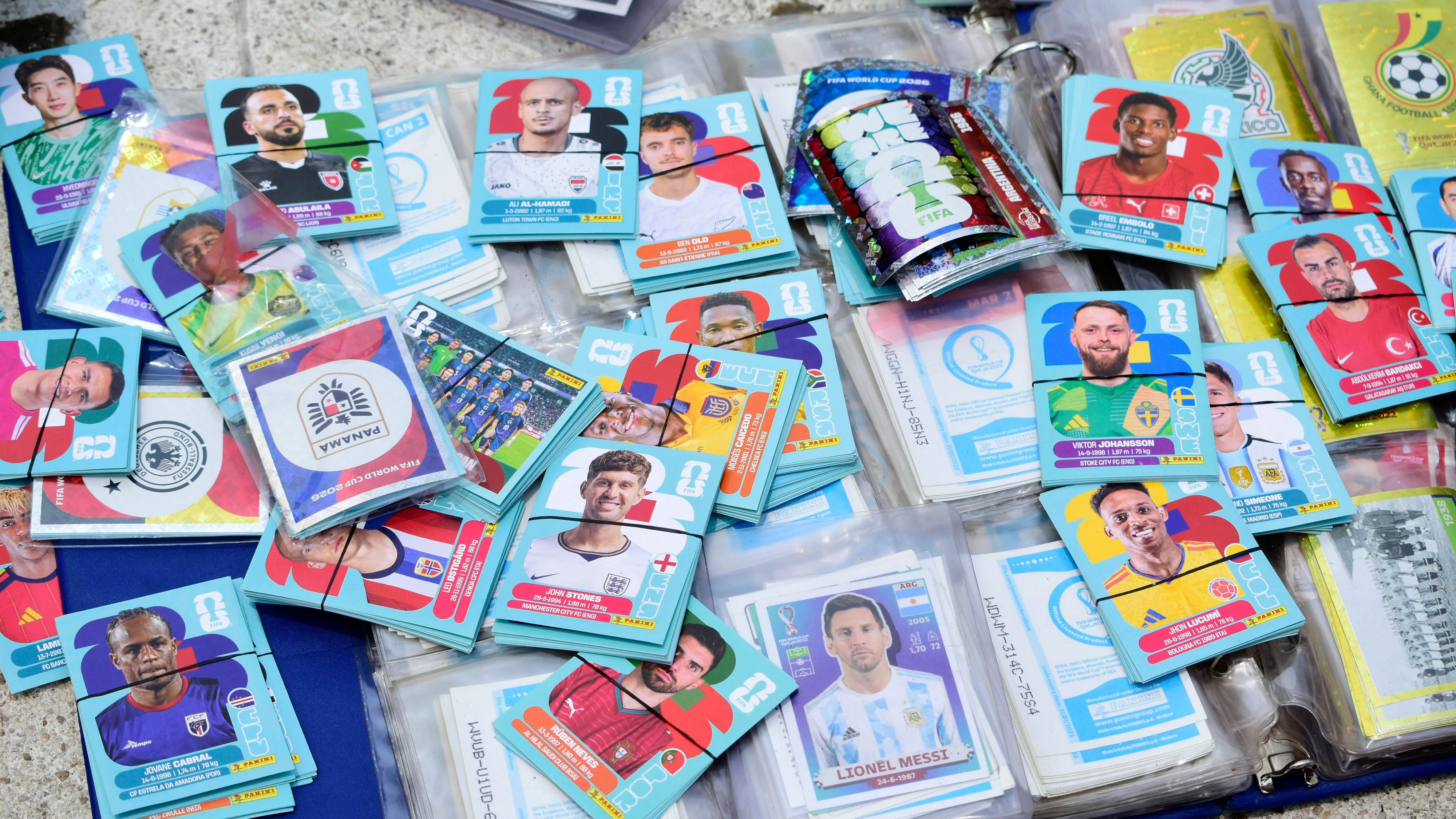 Die Fußball-Sticker der WM 2026 | Heute.at