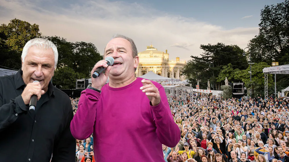 Hans Krankl und Herbert Prohaska werden am Wienliebe-Festival ...