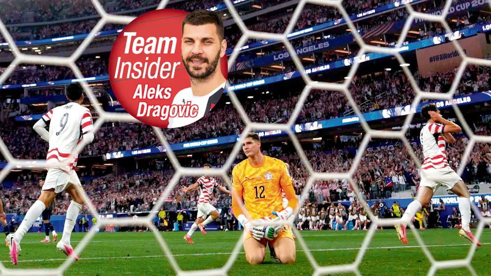 Dragovic: "USA spielerisch stark." | Heute.at